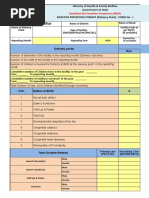 VHND Field Form Cum Check List Rev 01 | PDF | Medical Humanities ...