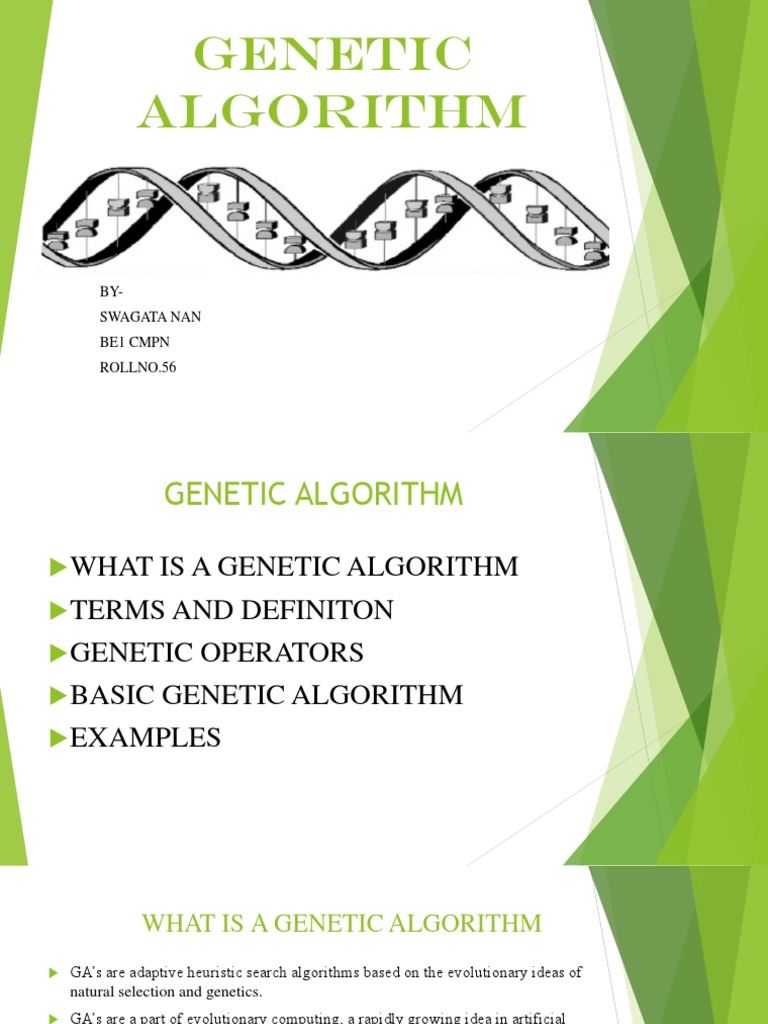 Genetic Algorithm | PDF | Genetic Algorithm | Natural Selection