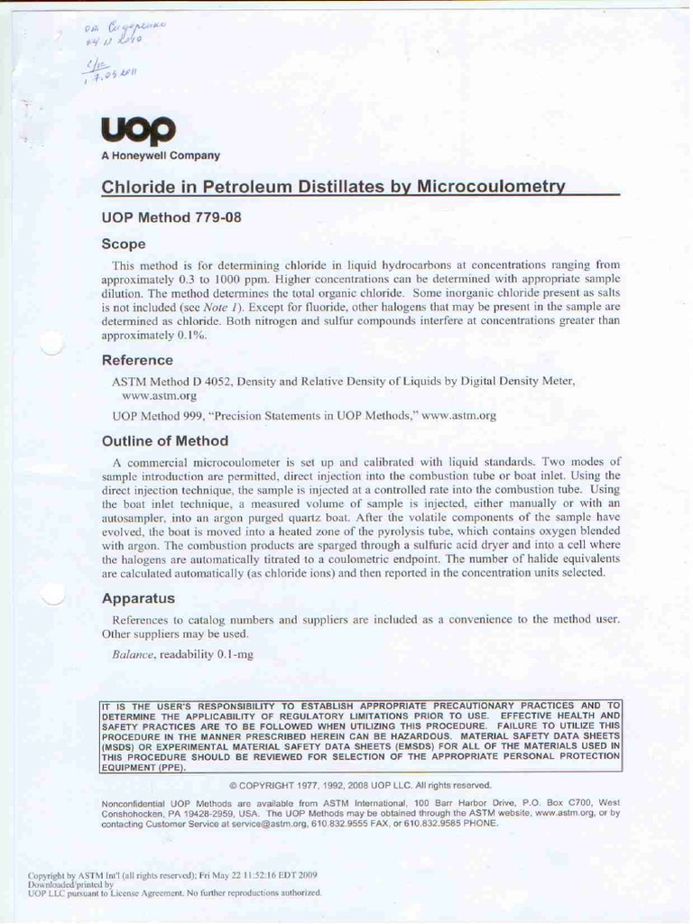 UOP779 | PDF