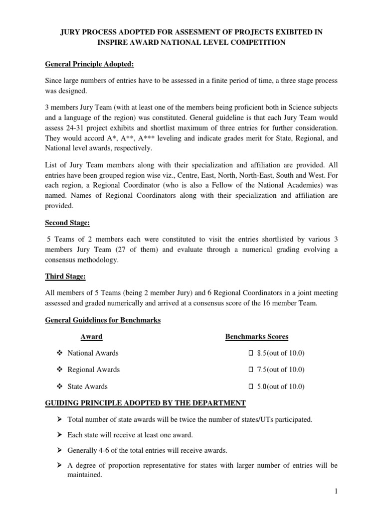 Inspire Award Completion PDF | PDF | Nature