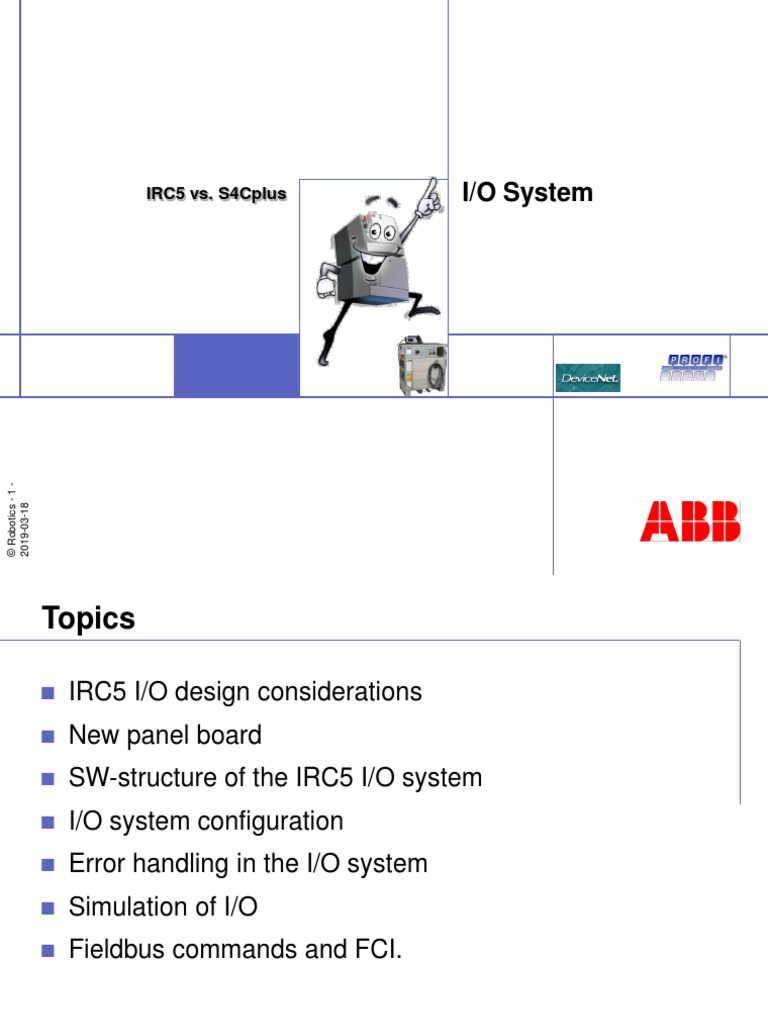 Io System Irc5 | PDF | Parameter (Computer Programming) | Input/Output
