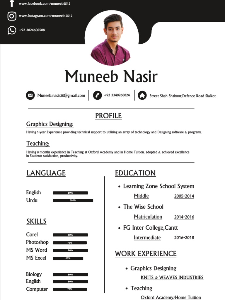 My CV | PDF