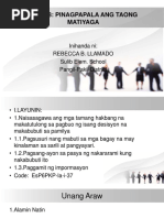 DLP - Q1 Lesson 6 Pagkasunod-Sunog NG Pangyayari | PDF