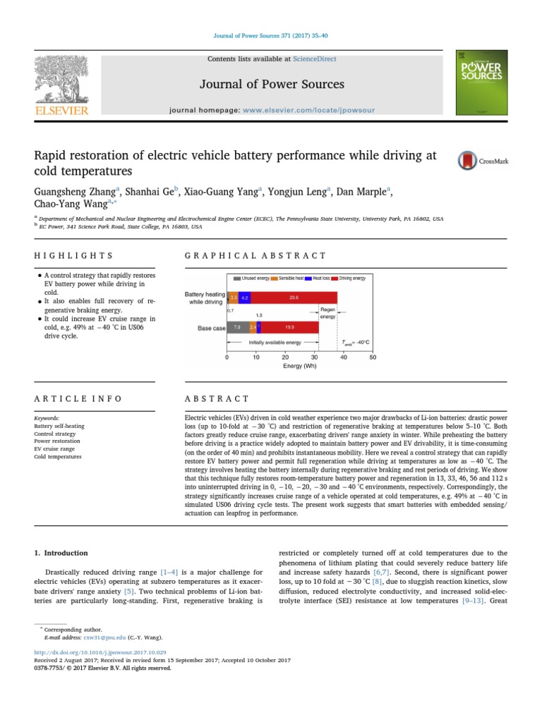 Journal of Power Sources: Sciencedirect | PDF | Lithium Ion Battery ...