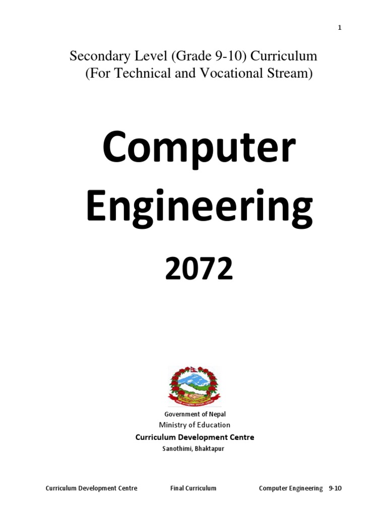 Computer Engineering Curriculum 9-10 | PDF | Programming Language ...