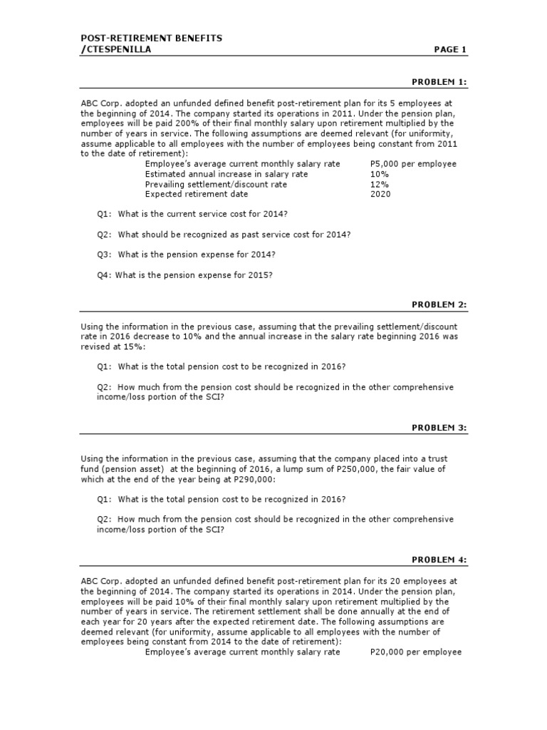 MetLife Pension Plan Analysis | PDF | Pension | Defined Benefit Pension ...