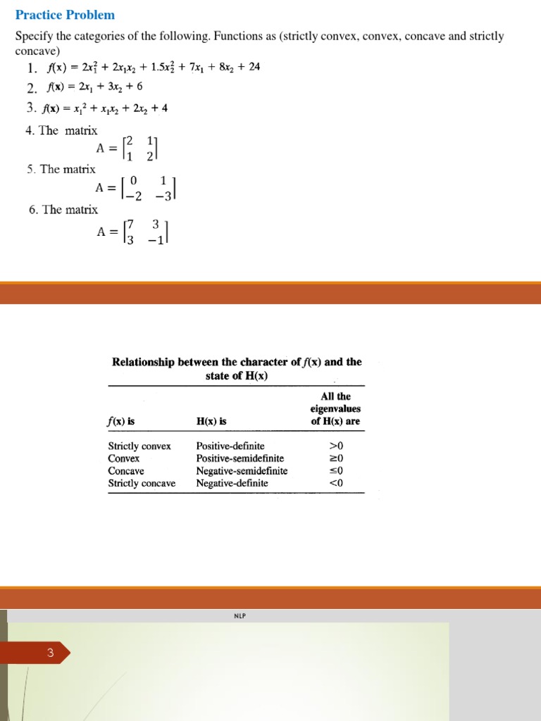 Practice Problem | PDF | Nonlinear Programming | Mathematical Optimization