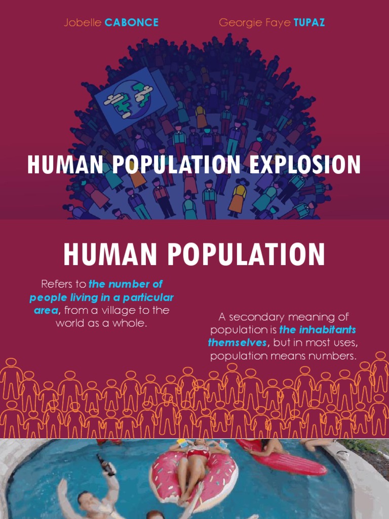 Human Population Explosion (Cabonce & Tupaz) | PDF | Human ...