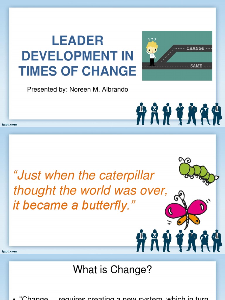 Leading Through Change | PDF | Leadership | Motivation