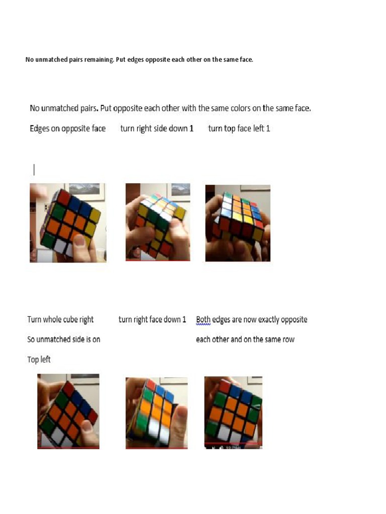 Step-by-step guide to solving the Rubik's Cube using beginner's method ...
