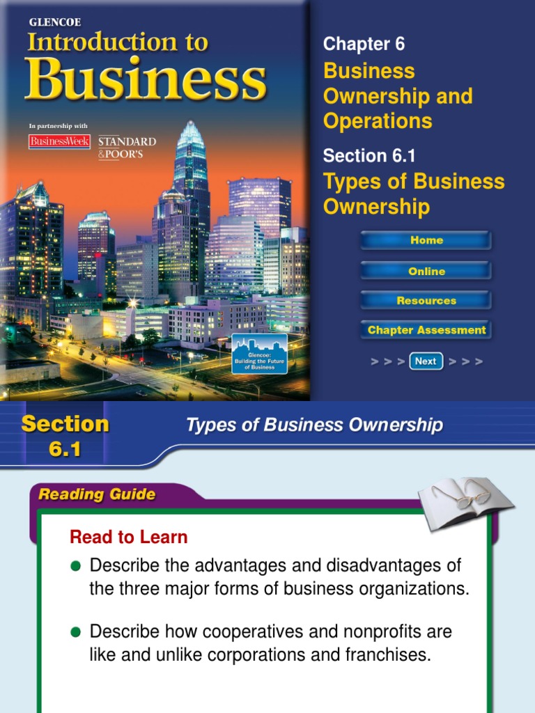 Types of Business Ownership | PDF | Partnership | Sole Proprietorship