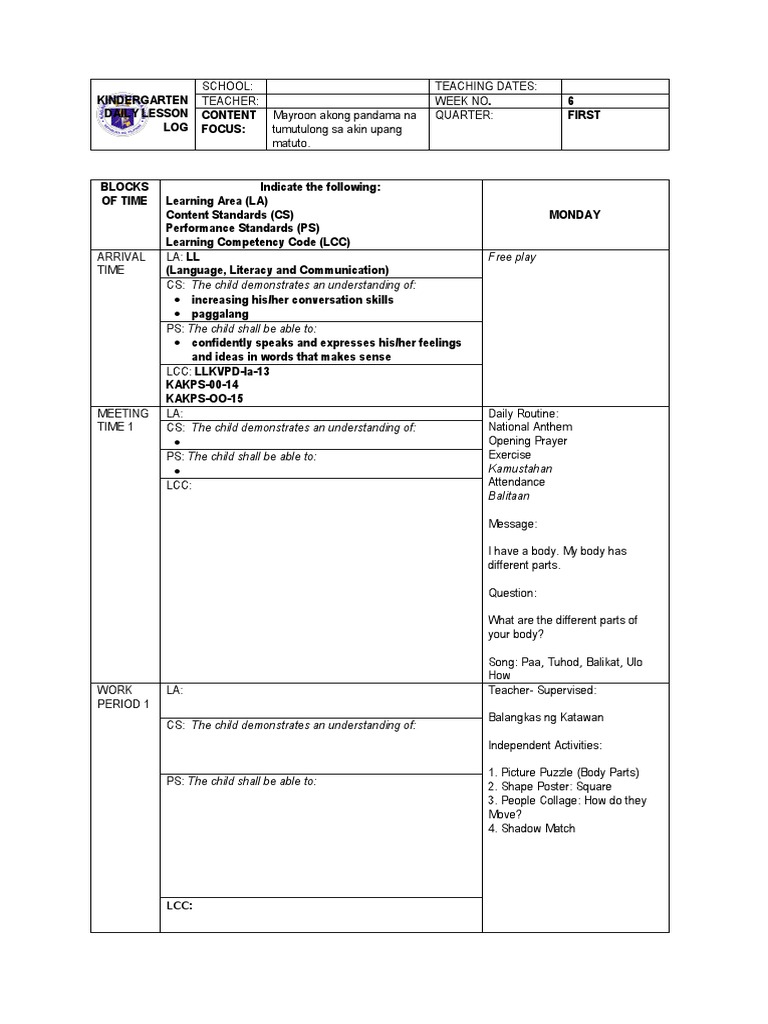 Lesson Plan | Download Free PDF | Teachers | Pedagogy