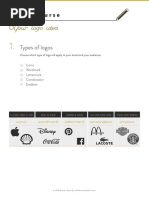 Logo Design Worksheet | PDF