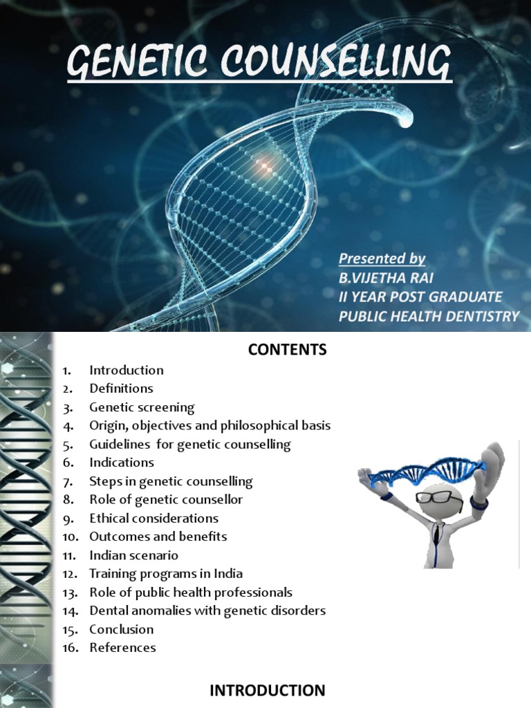 Genetic Counselling | PDF | Genetic Counseling | Medical Ethics