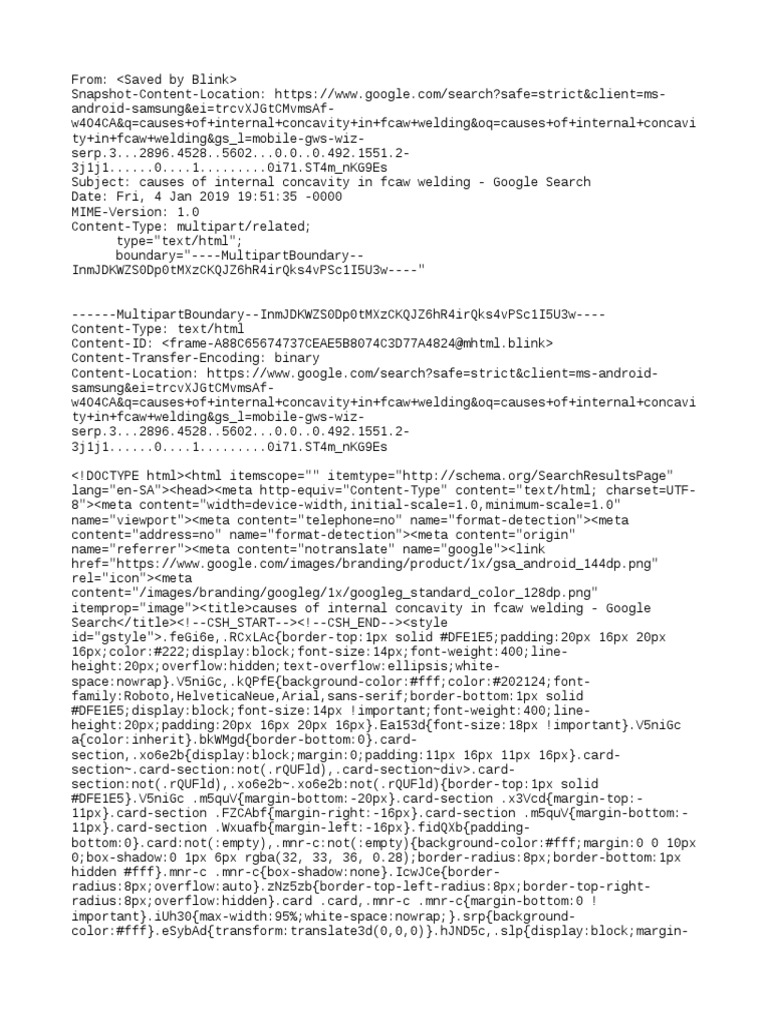 Causes of Internal Concavity in Fcaw Welding | PDF | Arial | Sans Serif