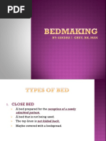 Bed Making | PDF | Bedding | Bed
