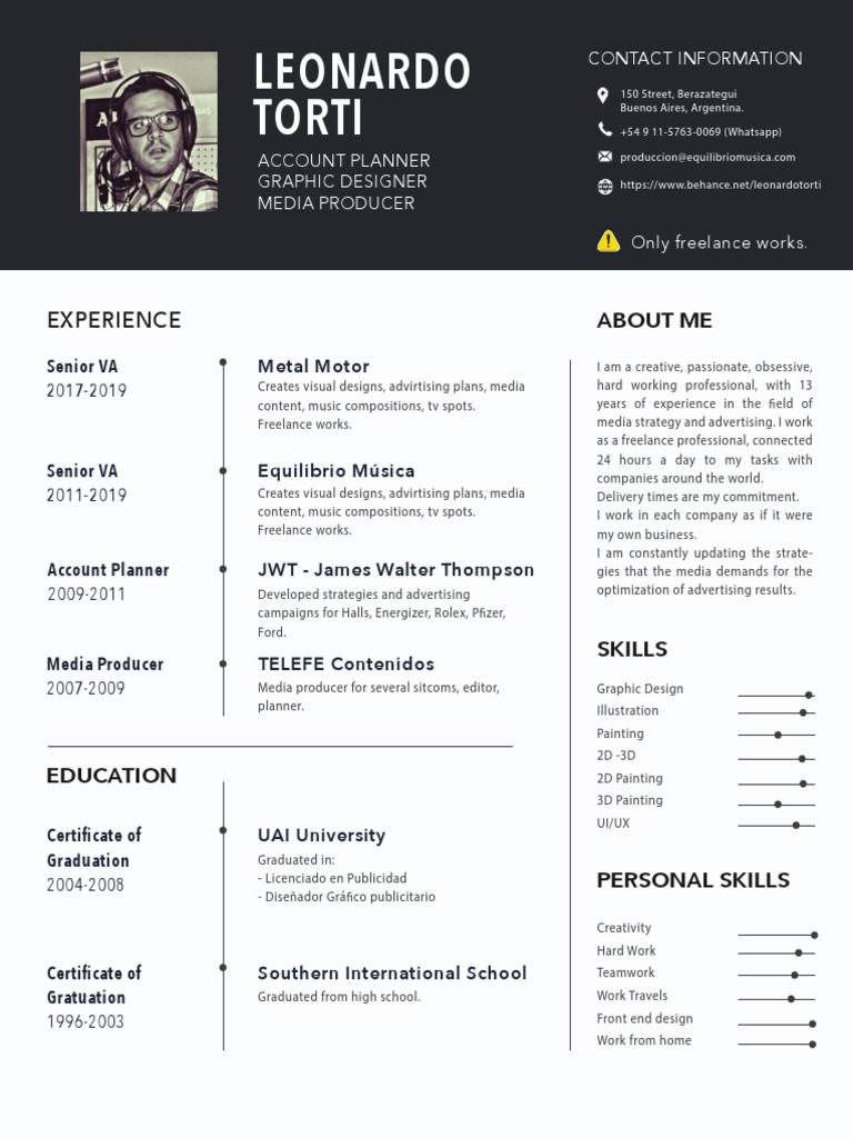 Leo Resume | PDF | Graphic Design | Communication Design