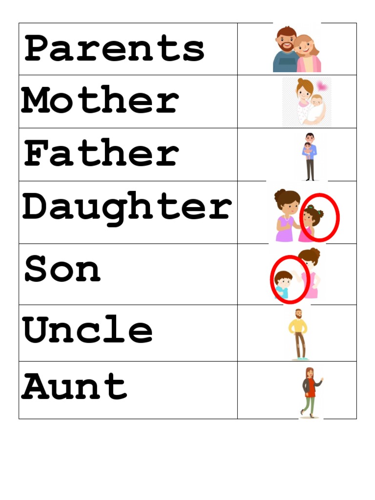 Family Matching Pairs | PDF
