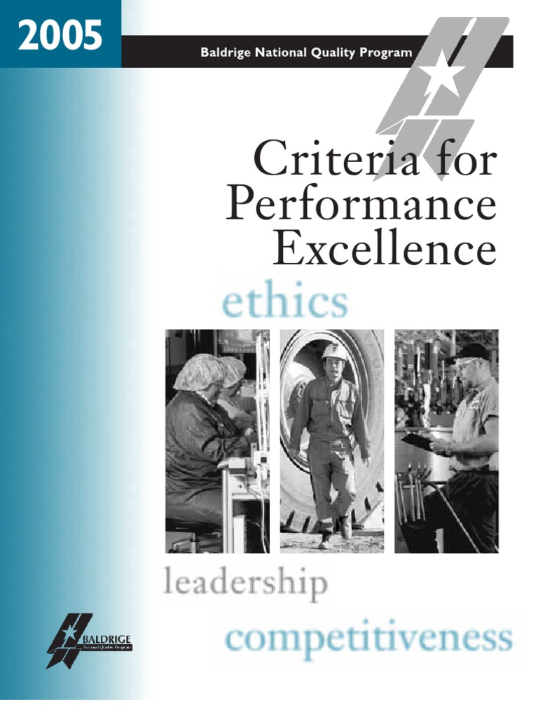 2005 Business Criteria | PDF | Stakeholder (Corporate) | Leadership