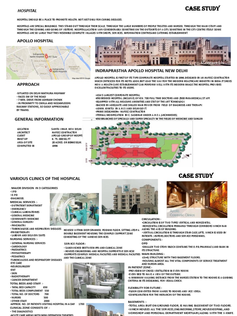 Apollo Hospital Case Study Overview | PDF | Hospital | Intensive Care Unit