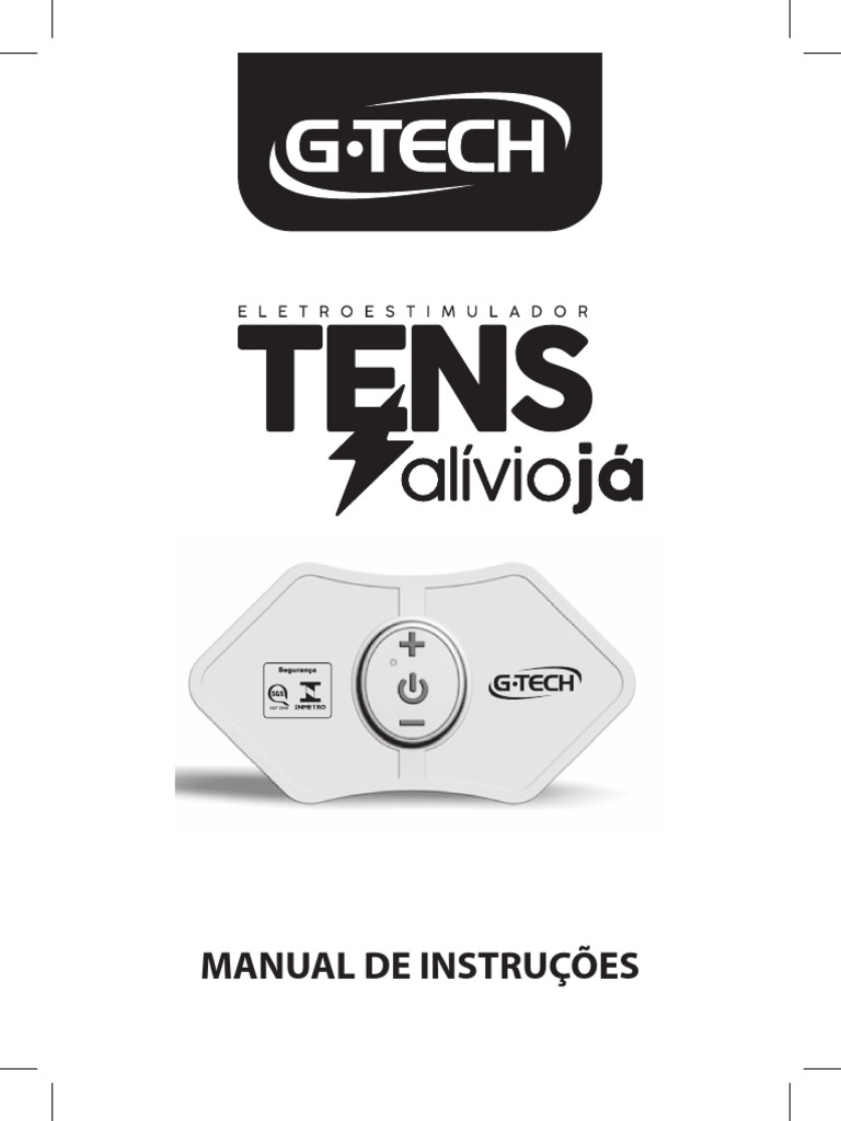 Manual de Uso do Eletroestimulador TENS G-Tech | PDF | Dor | Hertz