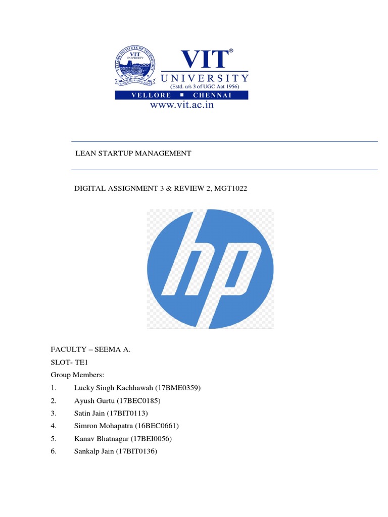 Case Study On Supply Chain Management at HP | PDF | Supply Chain ...
