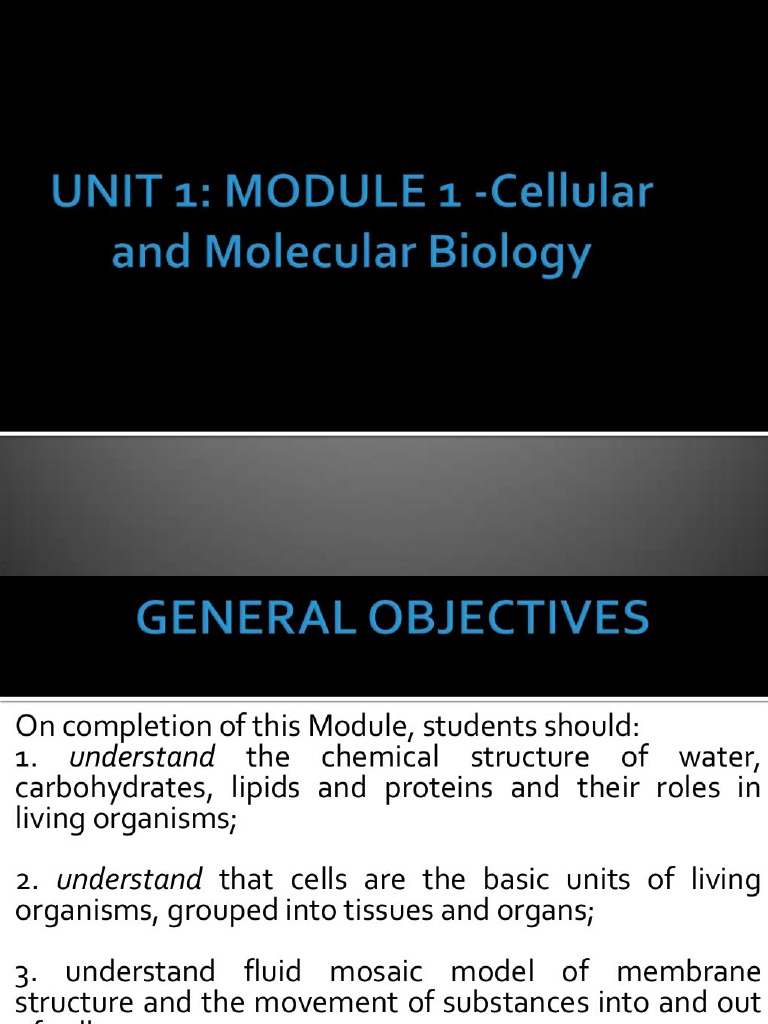 Cape Biology Unit 1 PDF | PDF