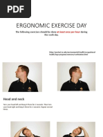 Isometric Neck & Shoulder Exercises | PDF