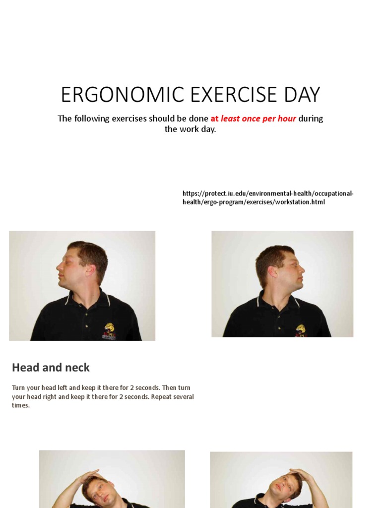 Ergonomic Exercise | PDF