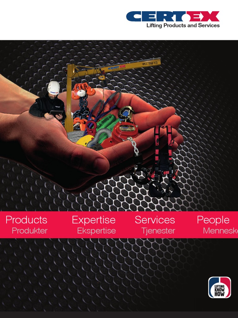 CERTEX Catalog UK 2018 PDF | PDF | Crane (Machine) | Rope