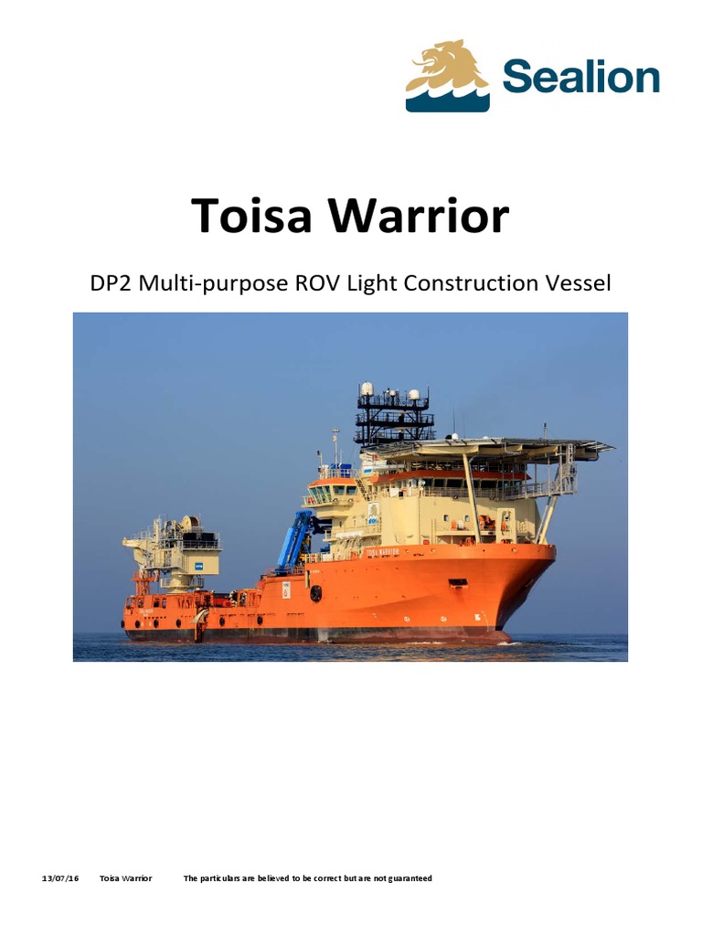 Toisa Warrior | PDF