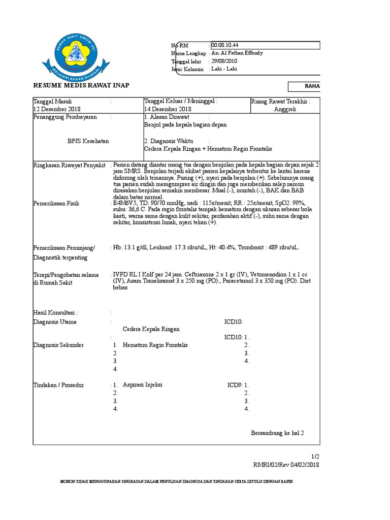 Resume An. Fathan | PDF