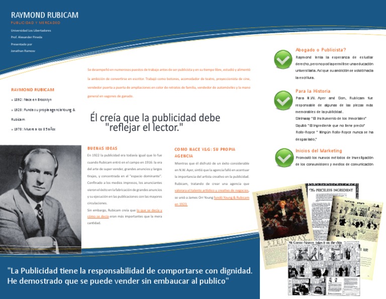 La Publicidad Por Raymond Rubicam | PDF | Publicidad