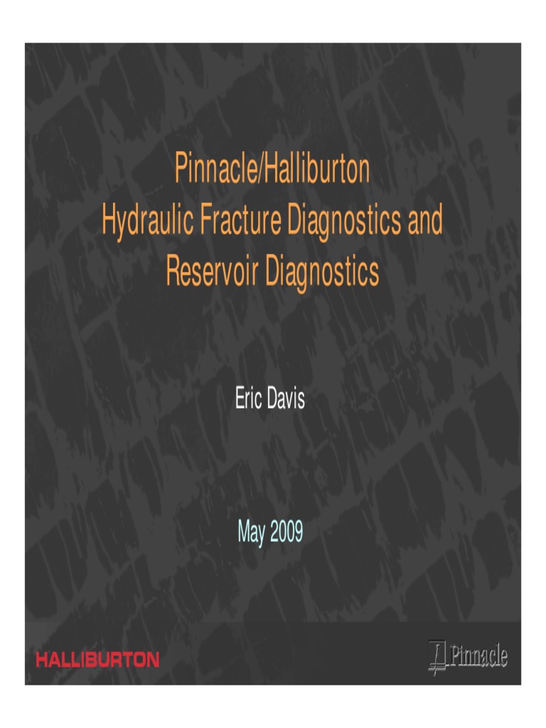 Pinnacle - BD Overview EJD PDF | PDF | Oil Well | Hydraulic Fracturing