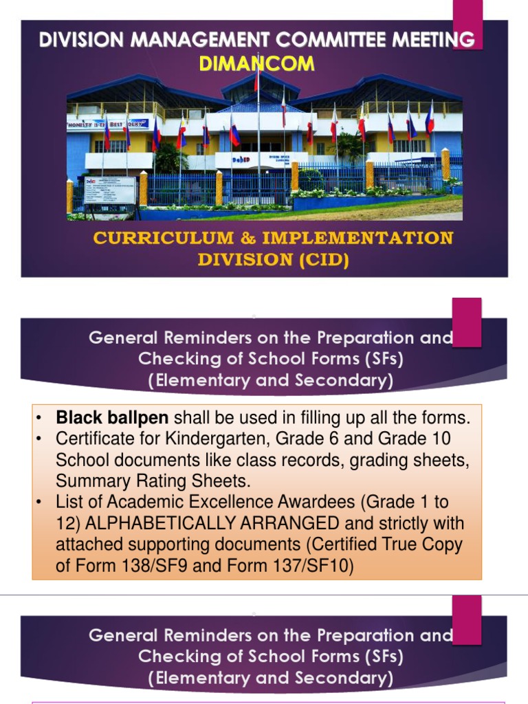 2019 Checking of Forms | PDF | Educational Stages | Primary Education