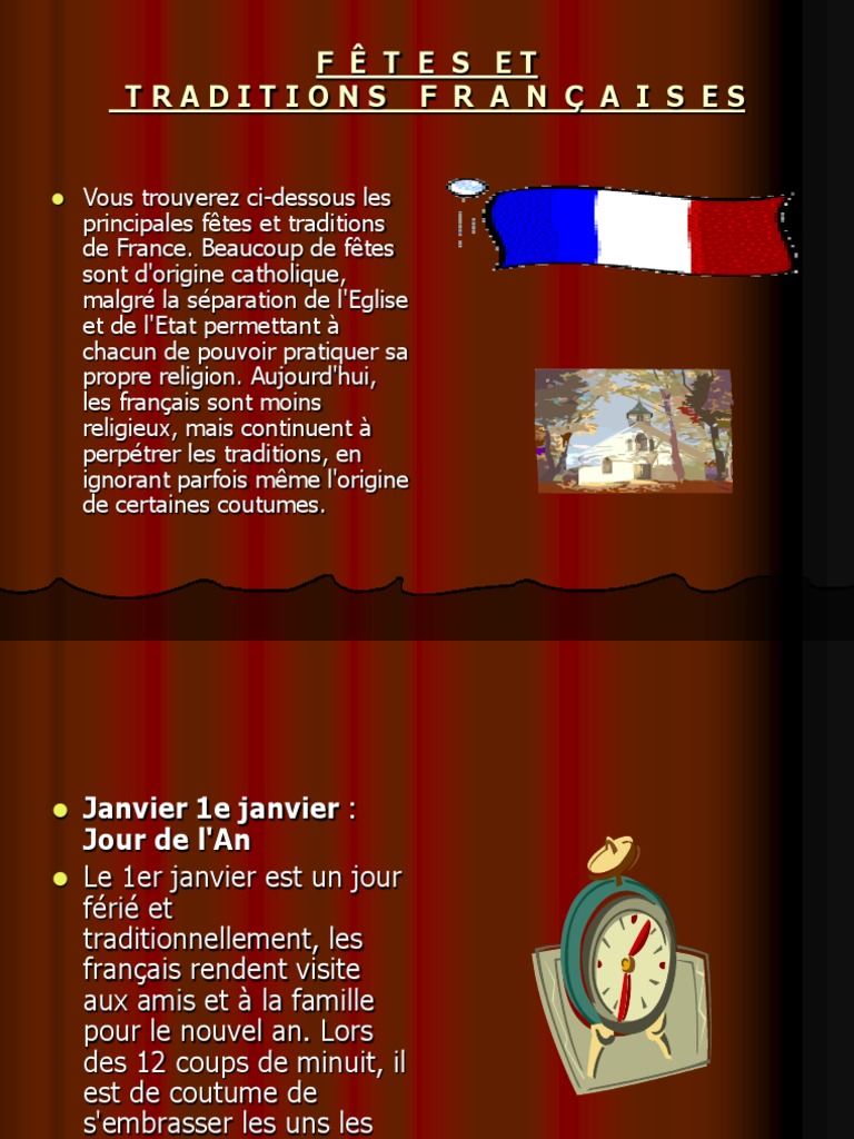 Fêtes Et Traditions Francaises | PDF | Pâques | Noël