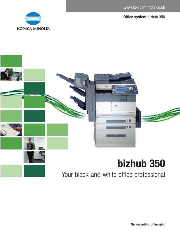 Bizhub 350 Brochure PDF | PDF | Fax | Image Scanner