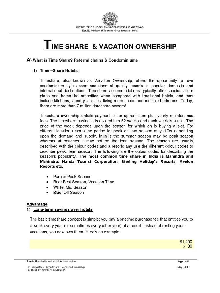 Understanding Timeshare Ownership | PDF | Real Estate Law | Urban