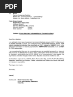 PLDT Authorization Letter Sample | PDF | Telecommunications