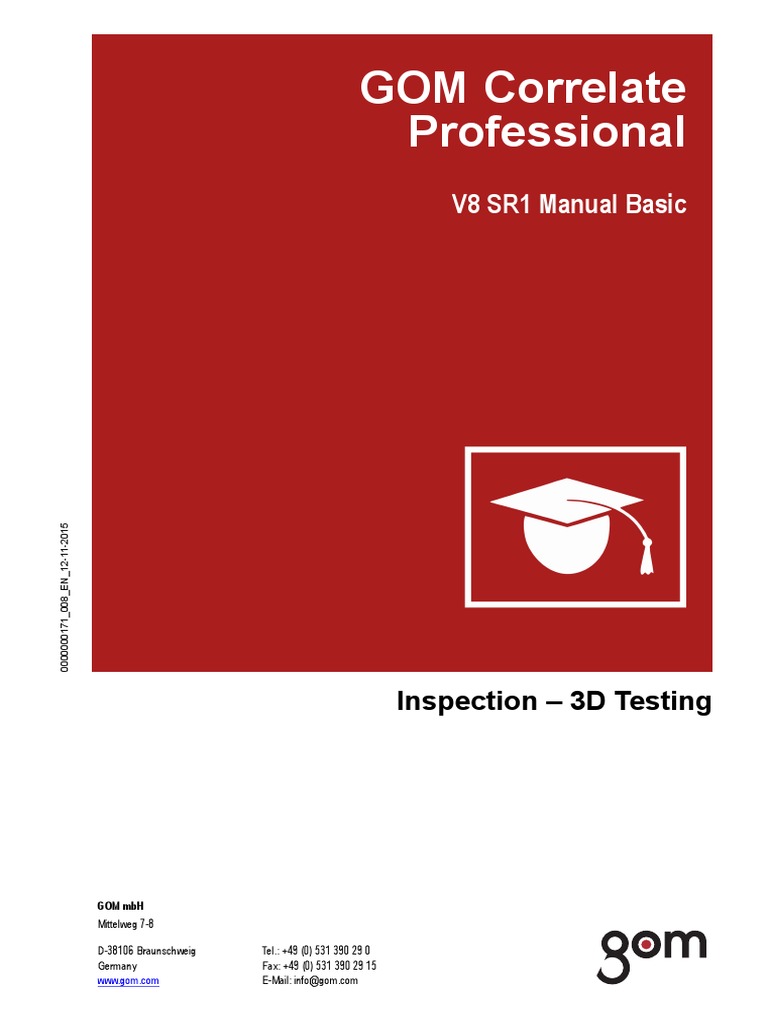 Gom Correlate Prof Basic v8 PDF | PDF | Software | Computing And ...