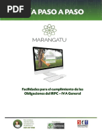 Imputación de Comprobantes en Marangatu | PDF