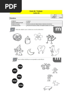 Guia Letras M-L-P | PDF