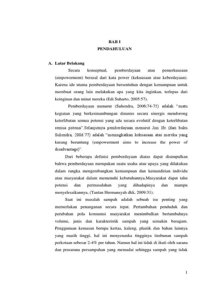 Pemberdayaan Masyarakat Desa Sukunan | PDF