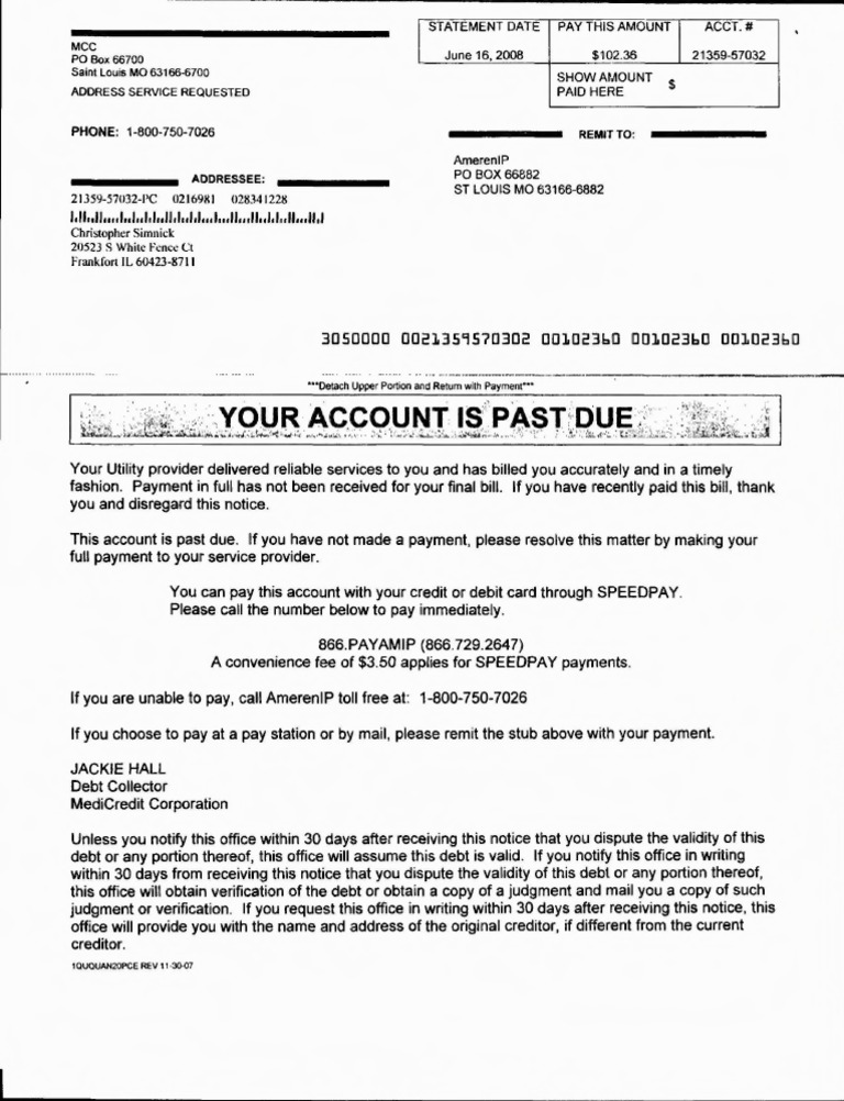 Utility Bill | Payments | Service Industries