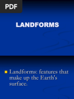 World Landforms - List of All Landforms | PDF