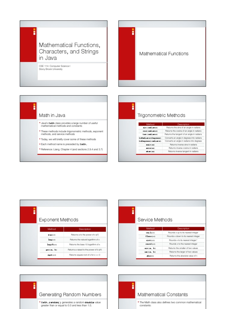 03 Math Characters Strings Pdf Trigonometric Functions Integer