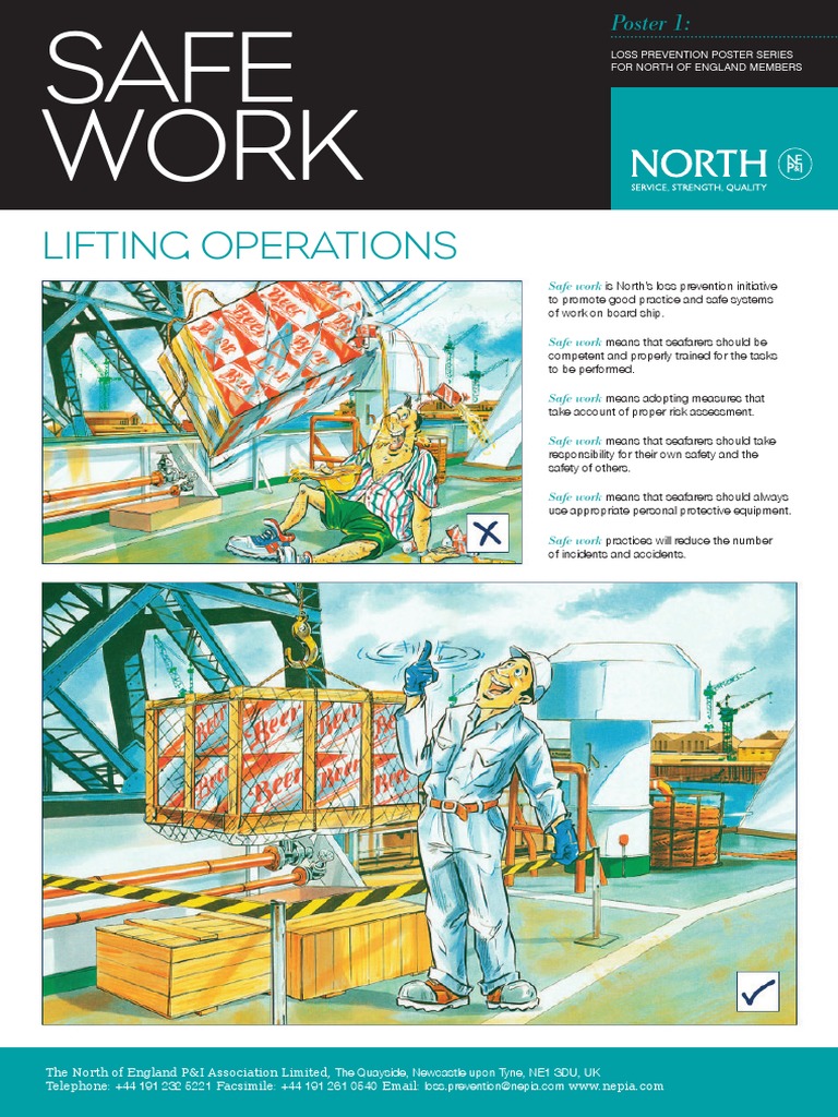 Safe Work 01 Lifting Operations | PDF