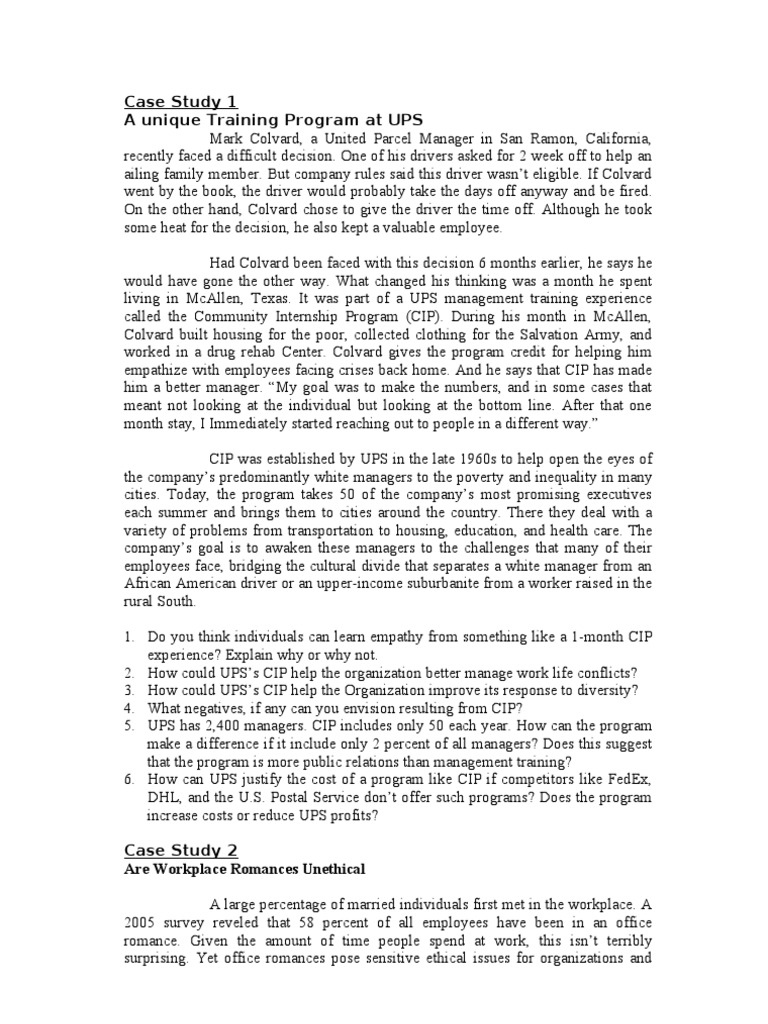 Case Study | PDF | General Electric | Employment