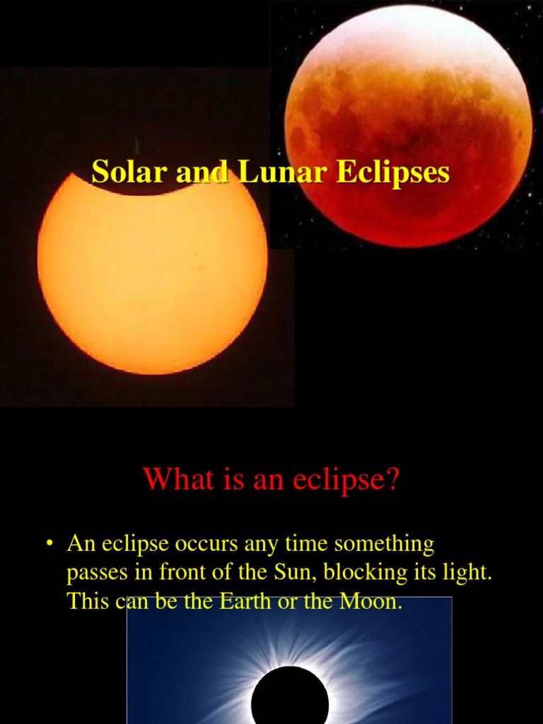 Eclipses | PDF | Eclipse | Solar Eclipse