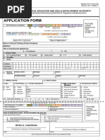 (Tesda) Revised Application Form | PDF | Vocational Education | Further ...